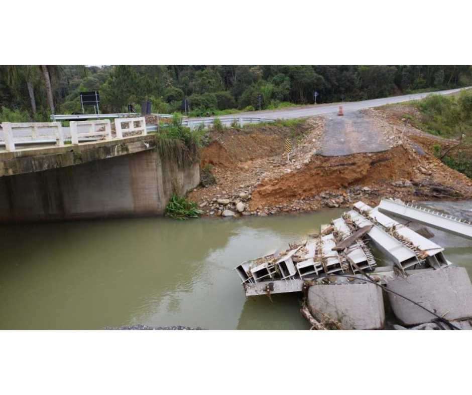 Chuvas Em Sc Rodovias Estaduais Têm 8 Pontos De Interdições Veja A